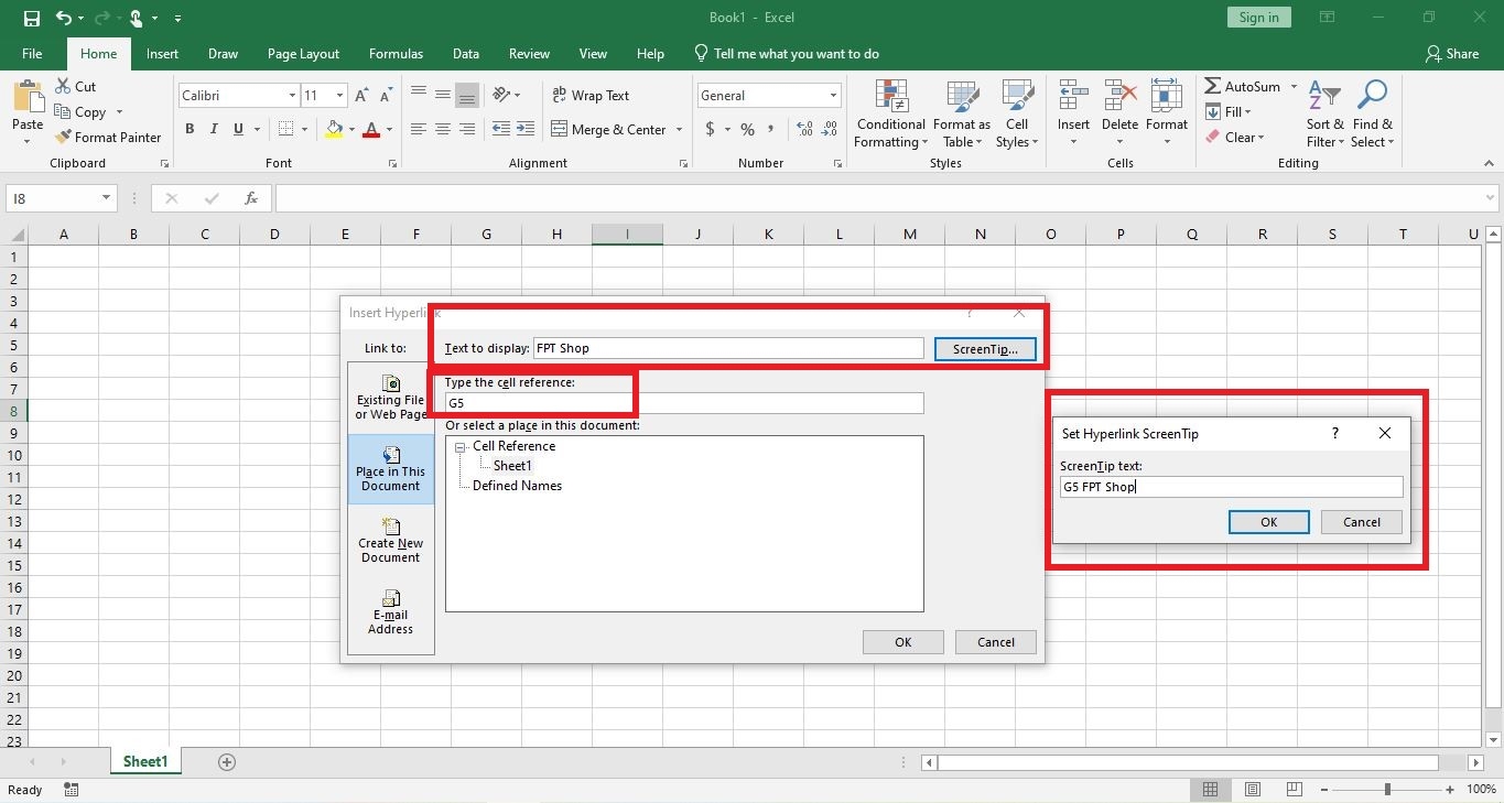 Hướng dẫn bạn sử dụng Hyperlink trong Excel để chèn link